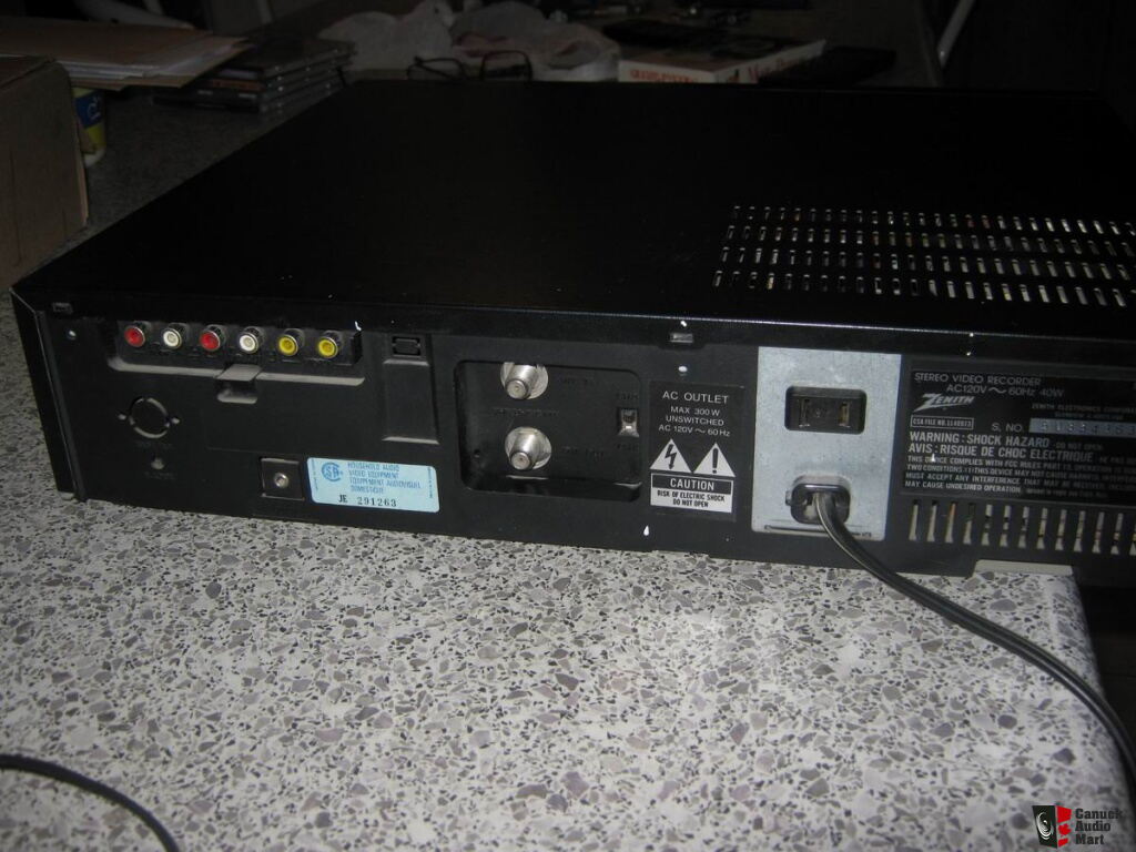 Video Cassette Player Zenth XBV442 Dvd Vcr Combo Player Vhs H-f Stereo ...