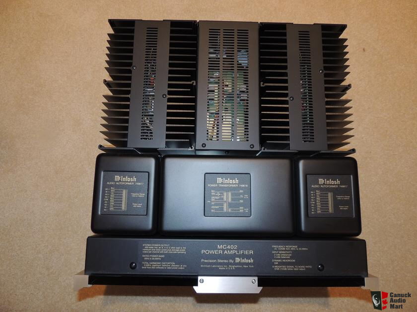 McIntosh MC402 Power Amp Photo #718362 - UK Audio Mart