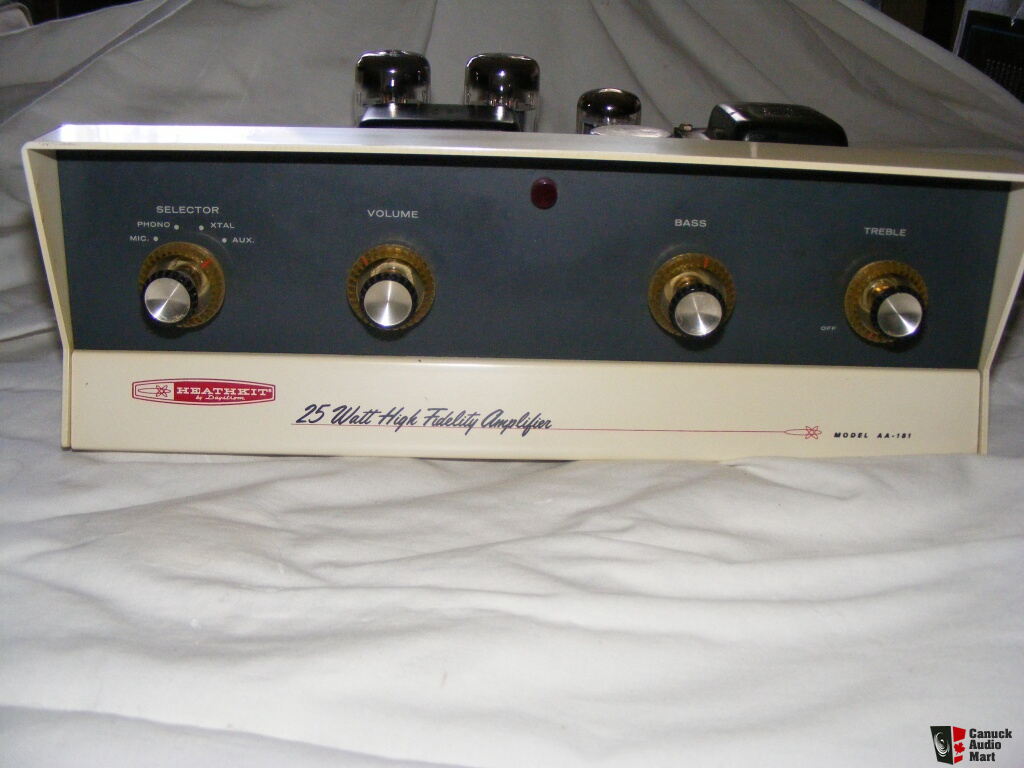 Rebuilt Heathkit AA-181 7591A Tube Integrated Amplifier Photo #726230 ...