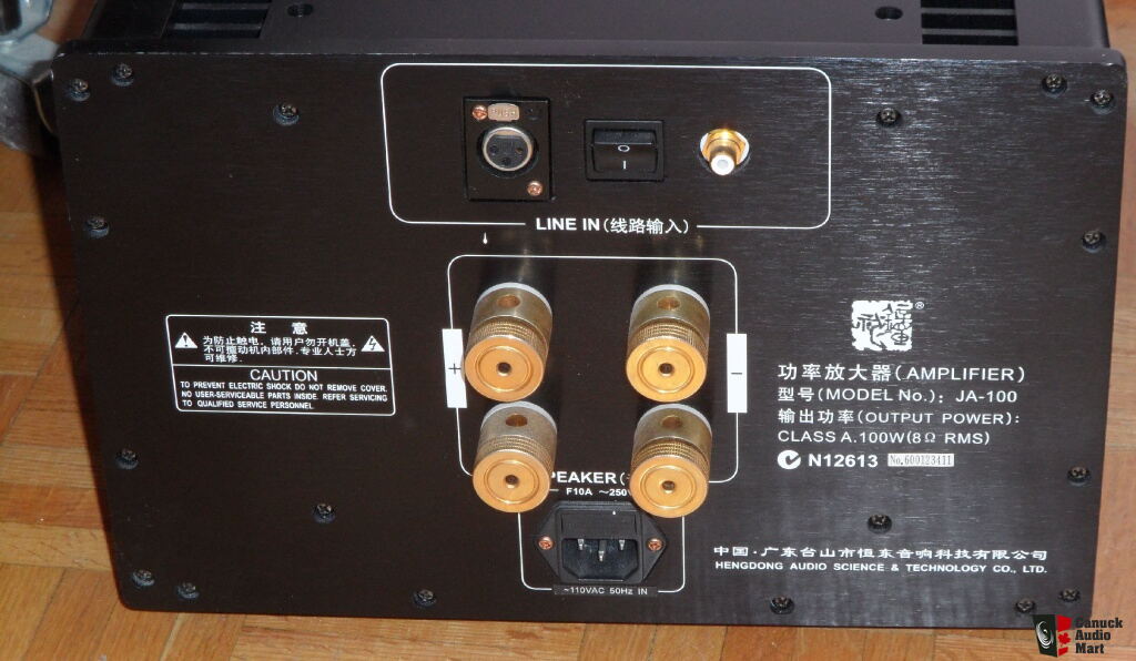 JUNGSON JA-100 Class A Monoblocks 2 x 100 W Mint, LUXURY EDITION ...