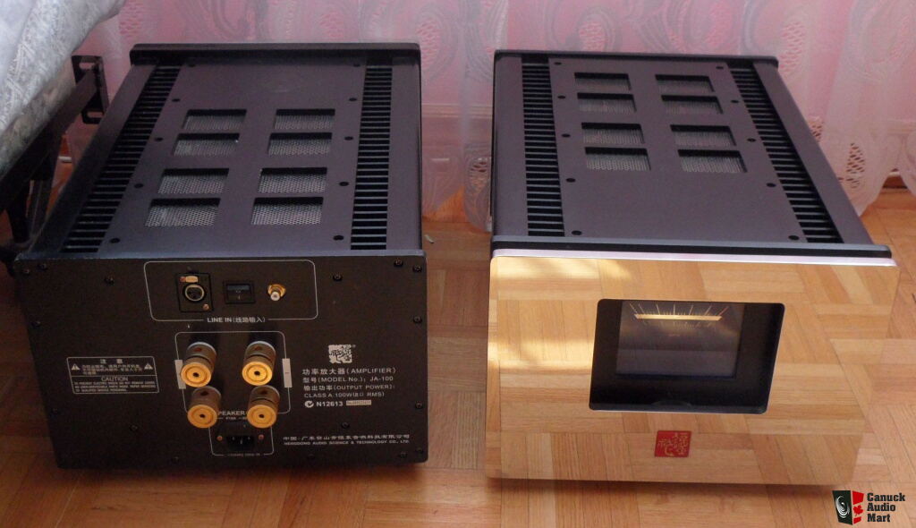 JUNGSON JA-100 Class A Monoblocks 2 x 100 W Mint, LUXURY EDITION ...