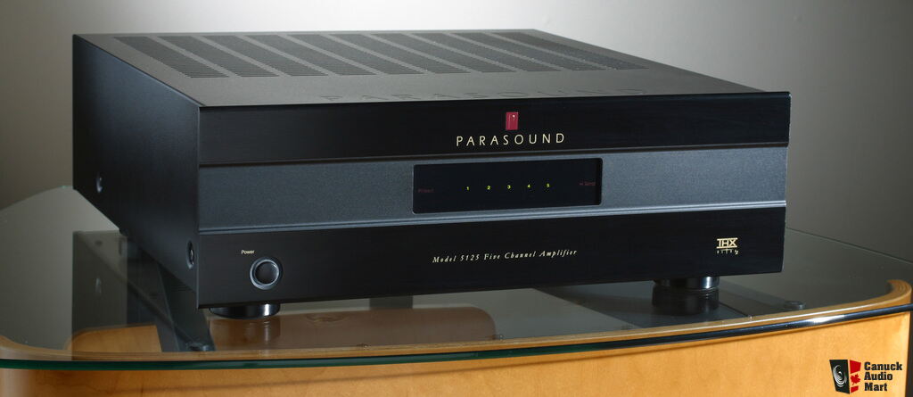 parasound 5125 , five channel amplifiers For Sale - Canuck Audio Mart