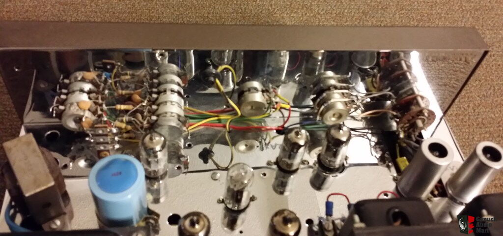 Sam's Audio Labs Custom Made Full Triode Tube Amp on a Eico Chassis by ...