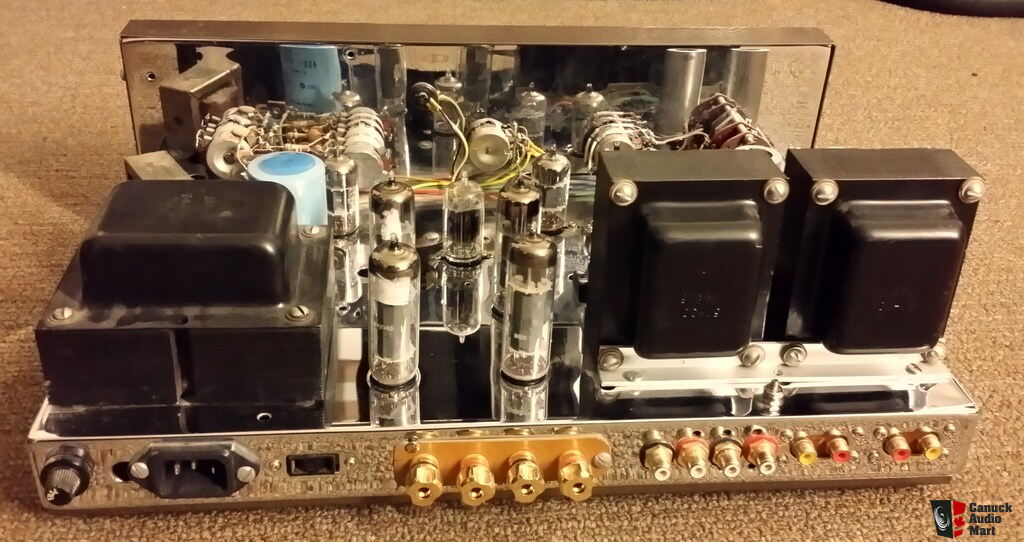 Sam's Audio Labs Custom Made Full Triode Tube Amp on a Eico Chassis by ...