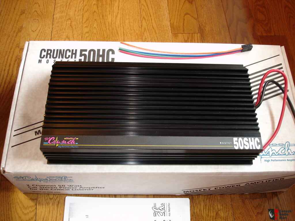 Old School Zed made Crunch Amplifier Rare Photo #736028 - Canuck Audio Mart