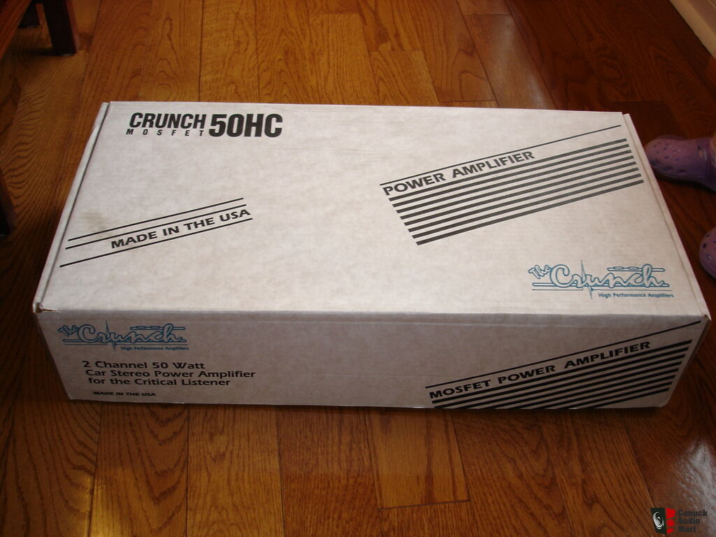 Old School Zed made Crunch Amplifier Rare Photo #736028 - Canuck Audio Mart