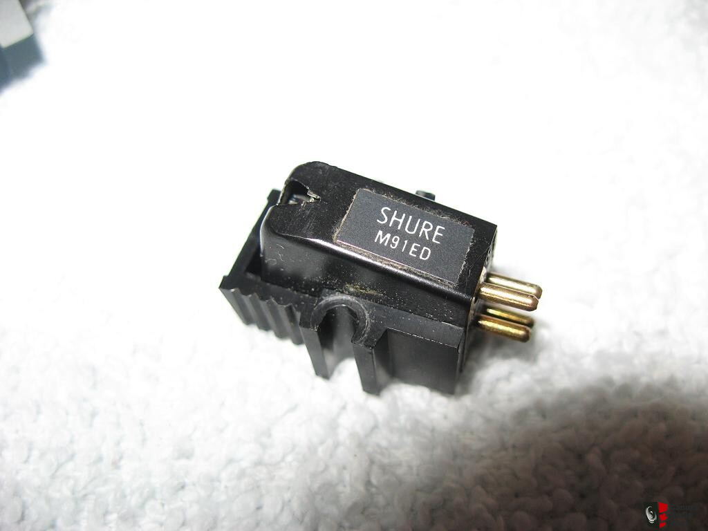 Four vintage cartridges: Audio-Technica Signet TK5E & ATN-771E, Shure ...