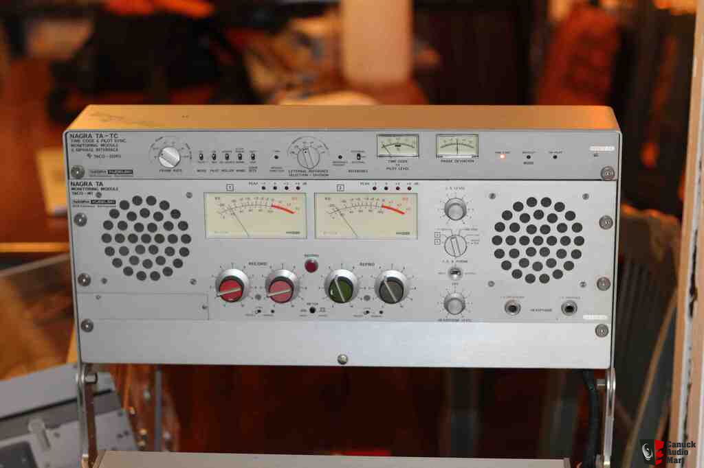 Nagra-T Audio Tape Player with Meter Bridge, Stand, and cover ***SOLD ...