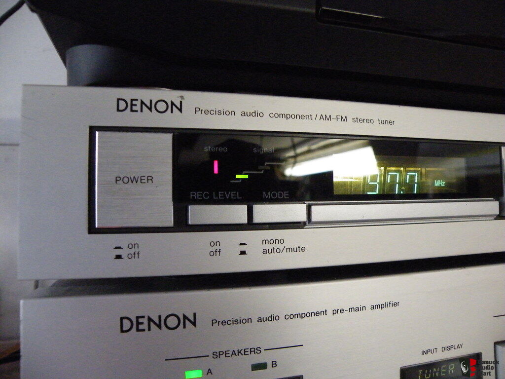 DENON PMA 750 AMPLIFIER AND TU-750S TUNER Photo #739478 - Canuck Audio Mart