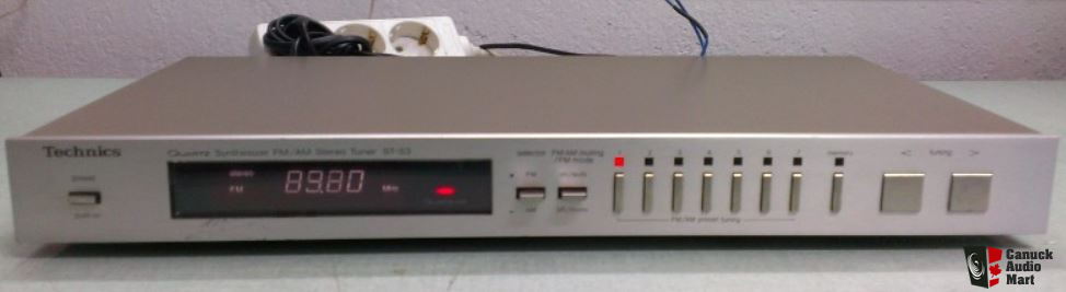 technics.... fm tuner st-s3 For Sale - Canuck Audio Mart