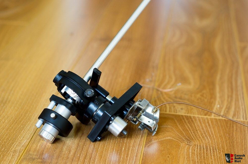 Thorens TP-16 tonearm with original headshell+ second arm for rewire or ...