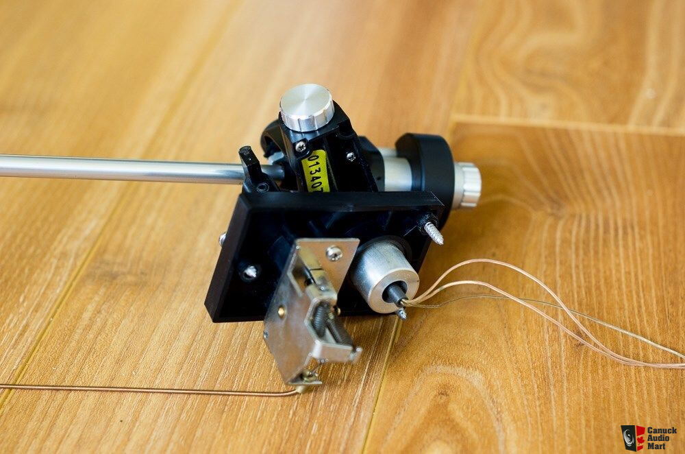 Thorens TP-16 tonearm with original headshell+ second arm for rewire or ...