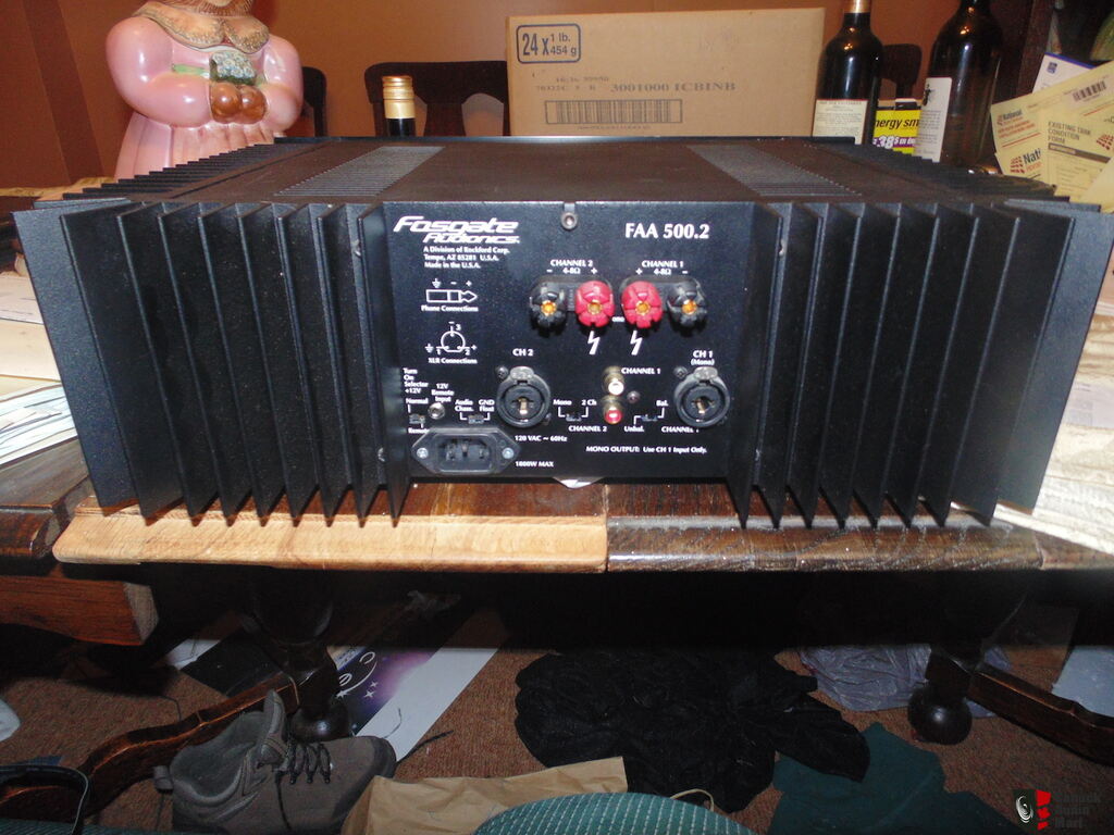 FOSGATE AUDIONICS FAA500.2 (HAFLER 9505) POWER AMPLIFIER VERY RARE ...
