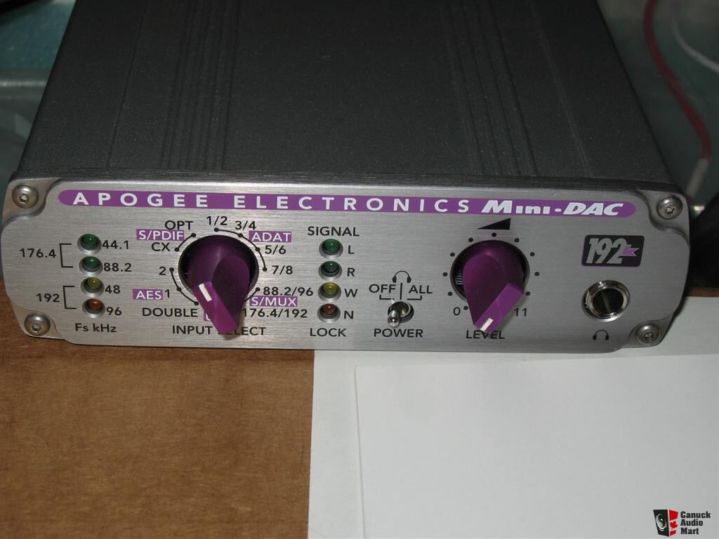 Apogee Mini-DAC w/ USB Option *SOLD* Photo #76424 - Canuck Audio Mart