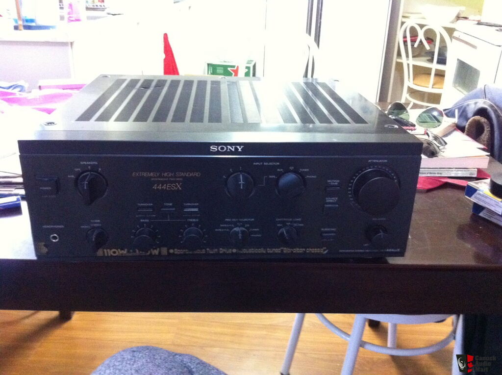 Sony TA 444 ESX INTEGRATED AMPLIFIER Photo #768578 - Canuck Audio Mart