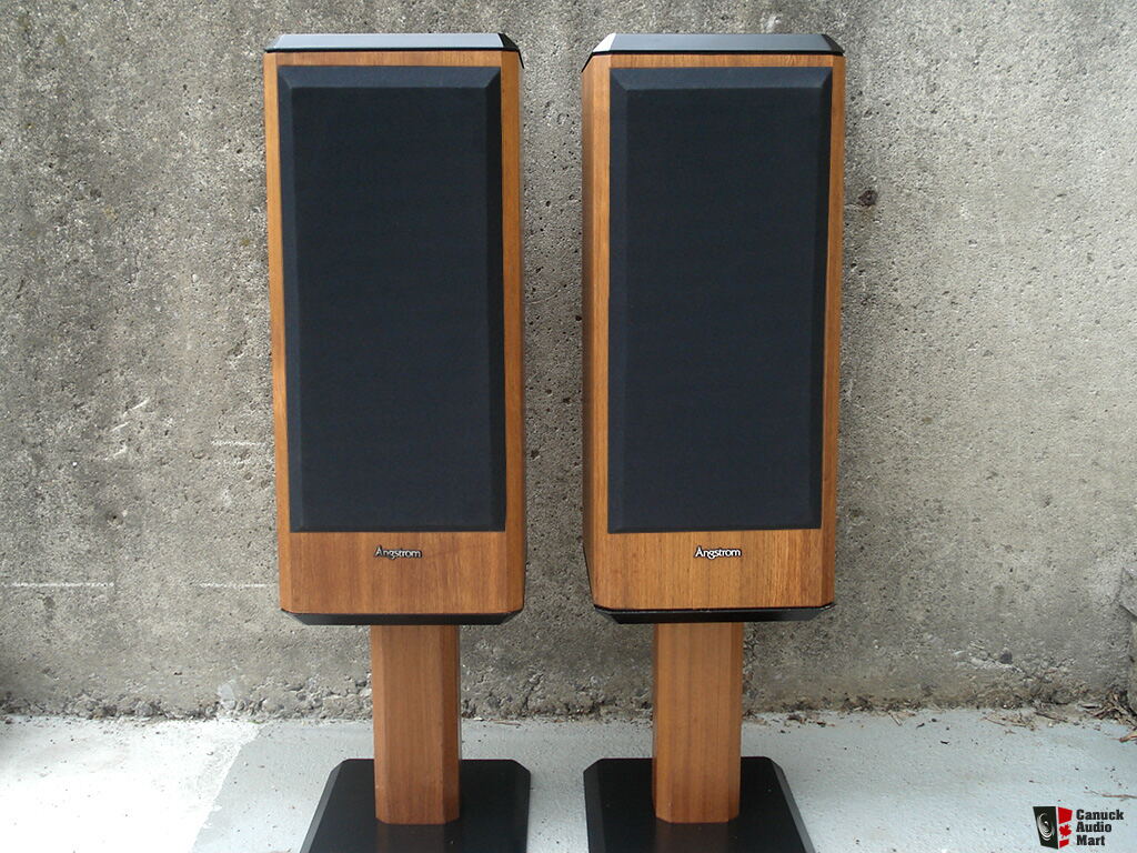 SALE PENDING • Angstrom Reference Loudspeakers with original stands in ...