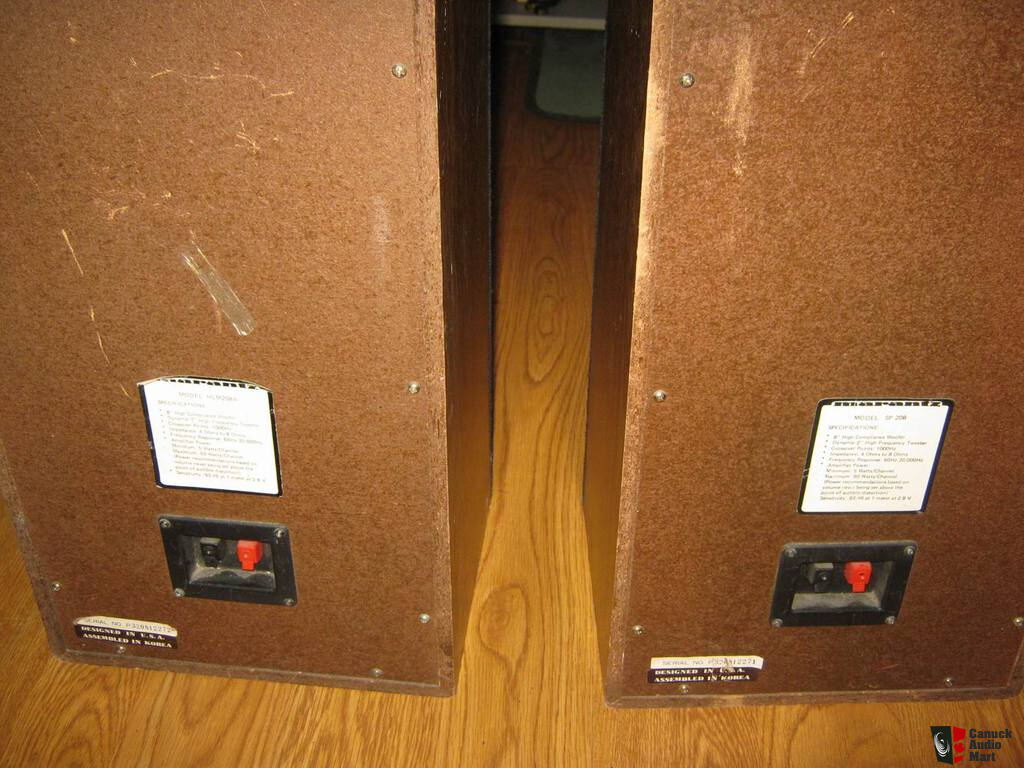 Marantz HLM 208A bookshelf speakers Photo #770101 - Canuck Audio Mart