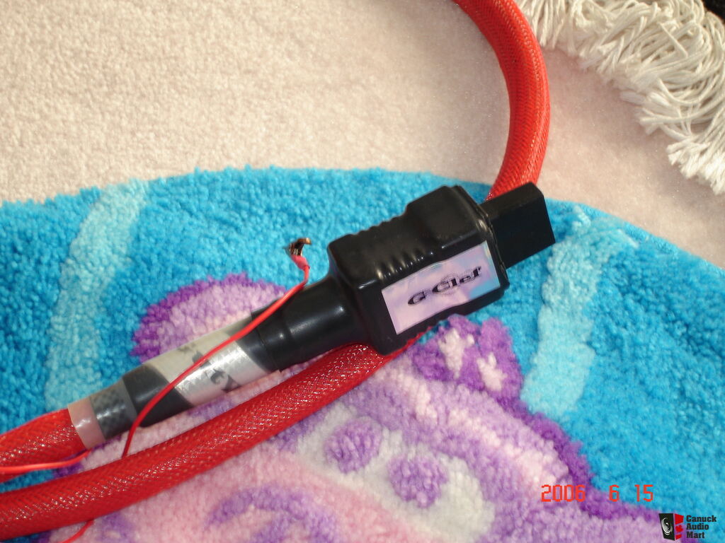 Original Gutwire G CLEF 6ft. Power Cord For Sale - Canuck Audio Mart
