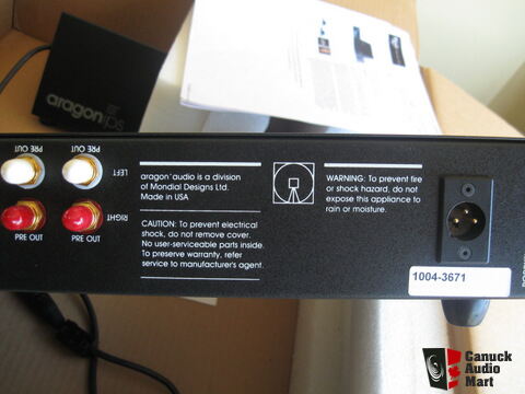 Aragon 18k Preamplifier Photo #777635 - US Audio Mart