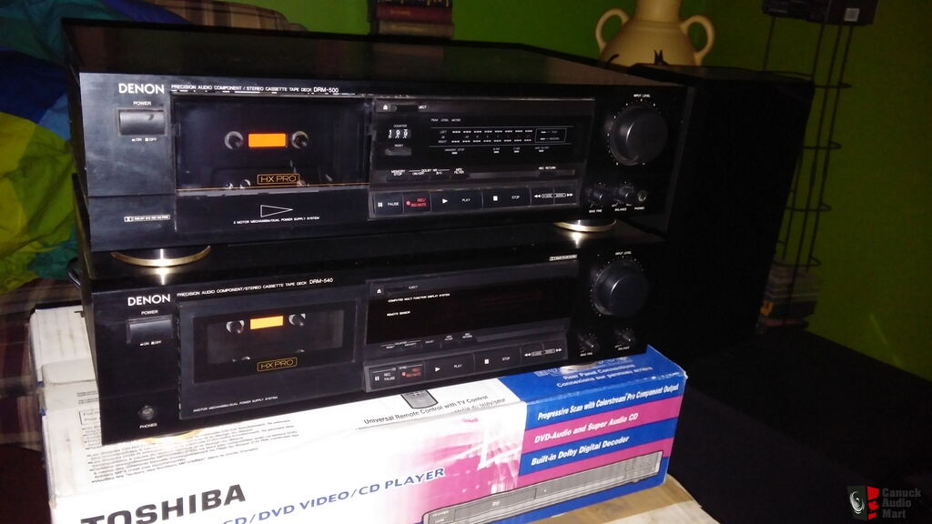 Denon Cassette Decks- DRM-500 + DRM-540 Photo #778394 - Canuck Audio Mart