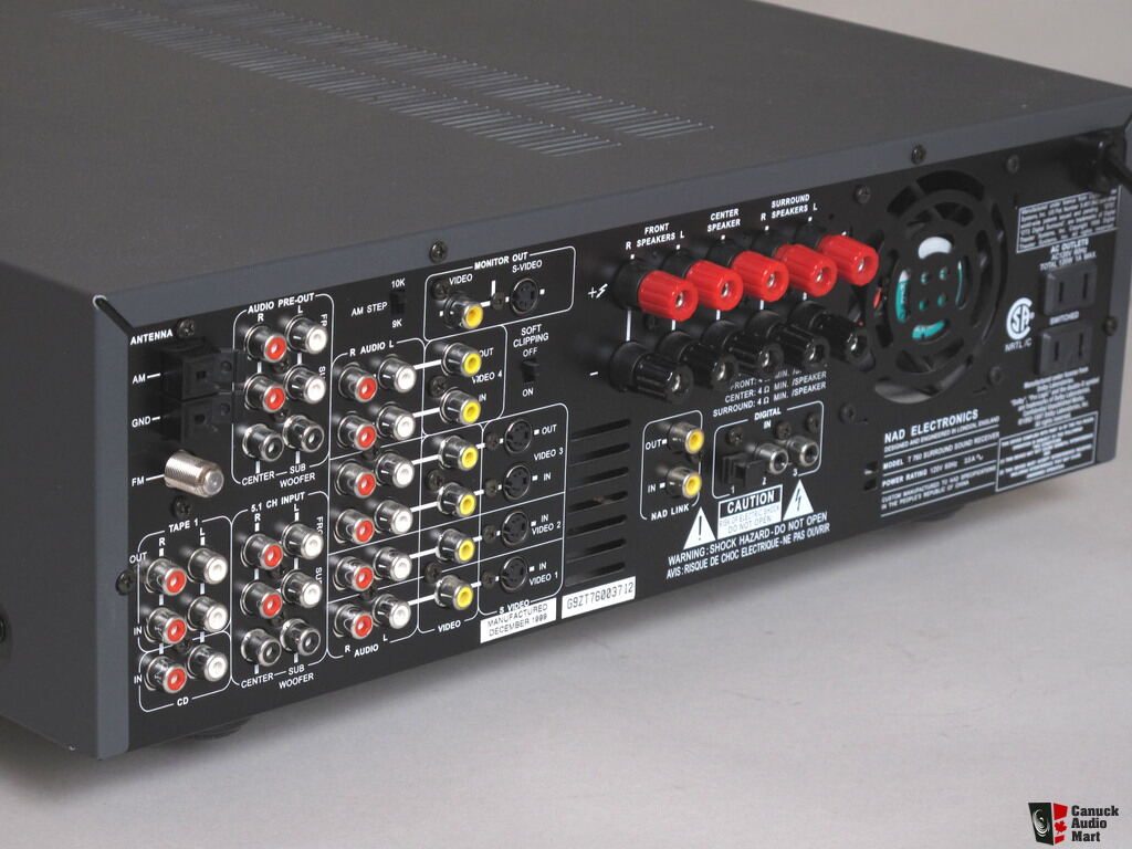 Nad T760 Receiver Photo 778608 Canuck Audio Mart Nad T760 Receiver Photo 778608 Canuck Audio Mart