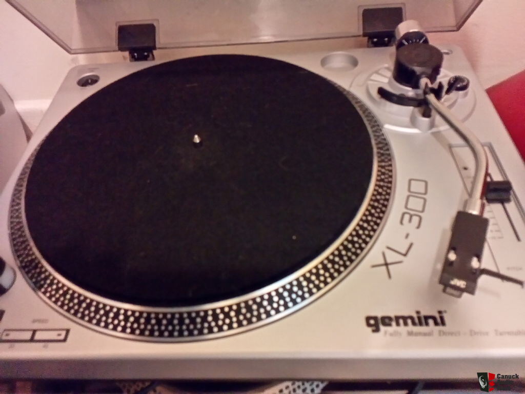 Gemini XL 300 Turntable $40 OBO For Sale - Canuck Audio Mart