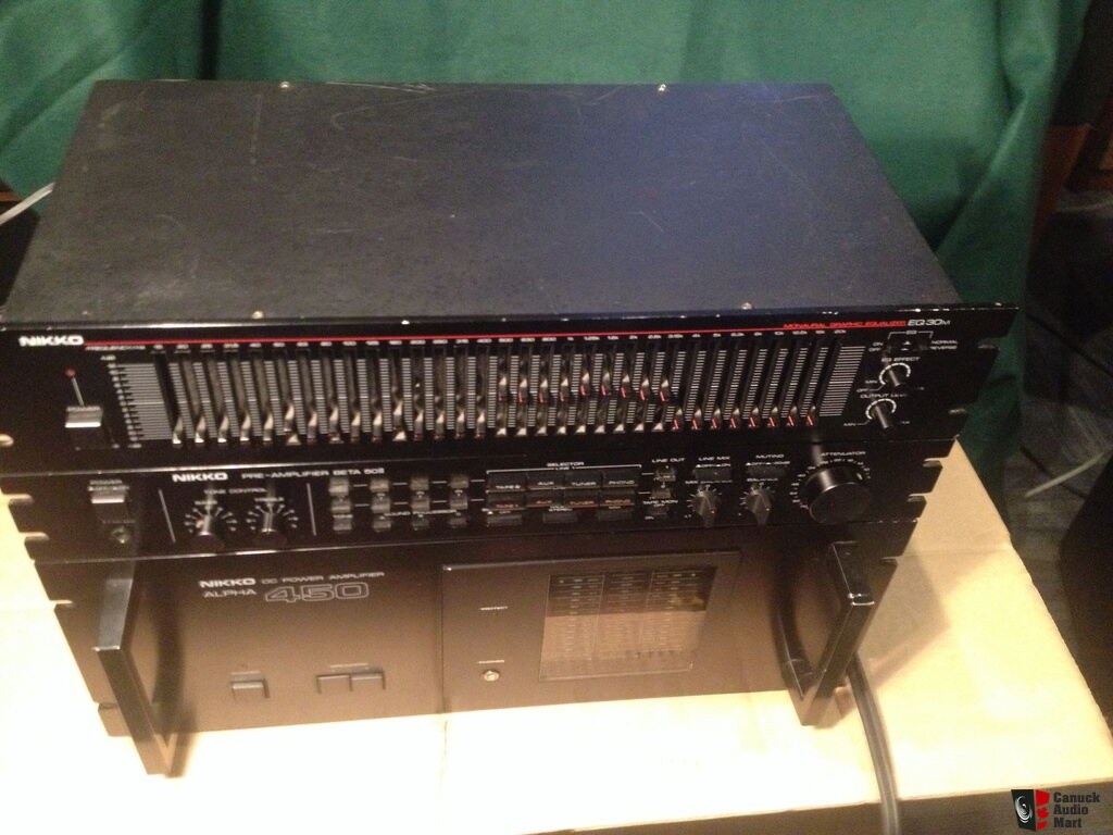 Nikko EQ 30M Graphic Equalizer Photo #784261 - Canuck Audio Mart