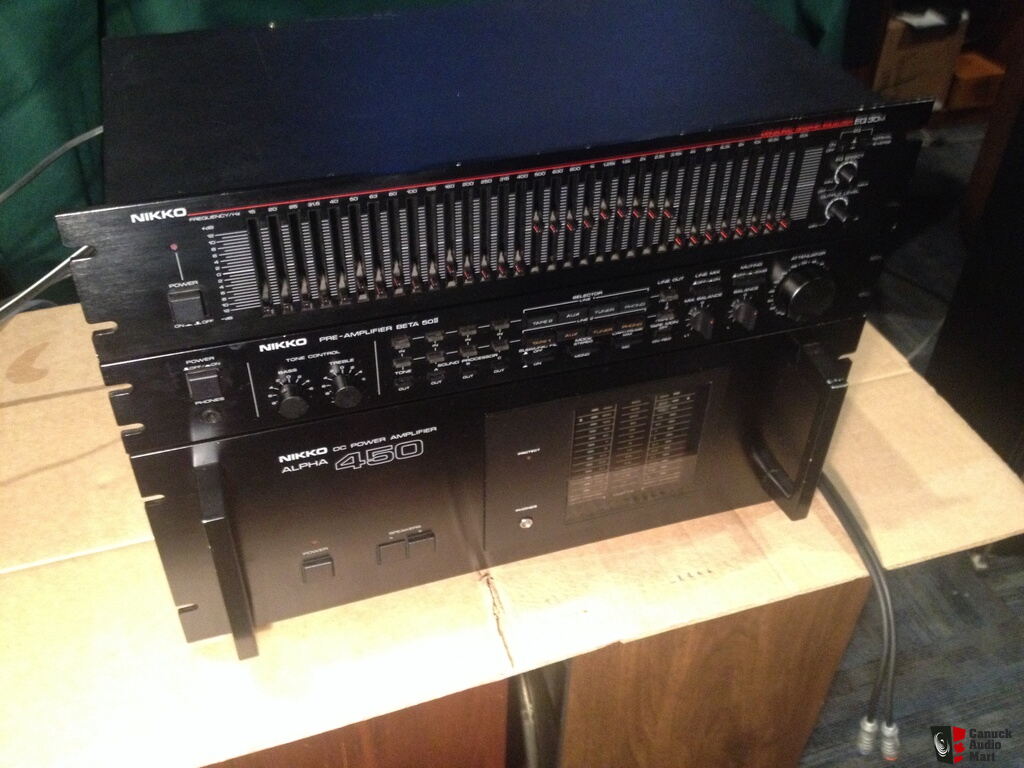 Nikko EQ 30M Graphic Equalizer Photo #784265 - UK Audio Mart