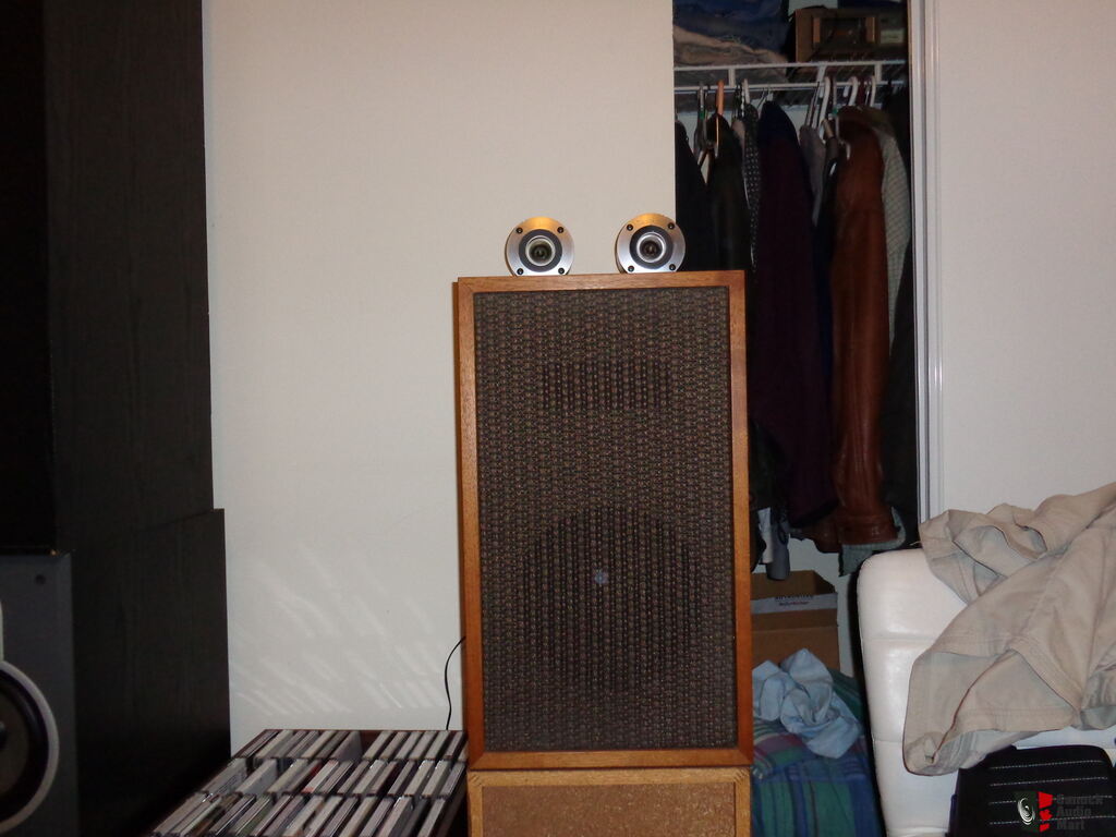 Fullrange Peerless Single driver speakers with Realistic Super Tweeter ...