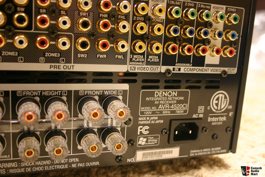 Denon AVR 4520-CI Factory Refurbished Photo #788942 - Canuck Audio Mart
