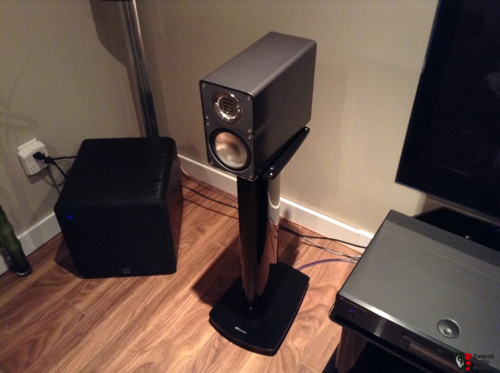 Elac 310.2 Jet speakers. Dark Grey-Full Aluminum chassis. Sold to Brad ...
