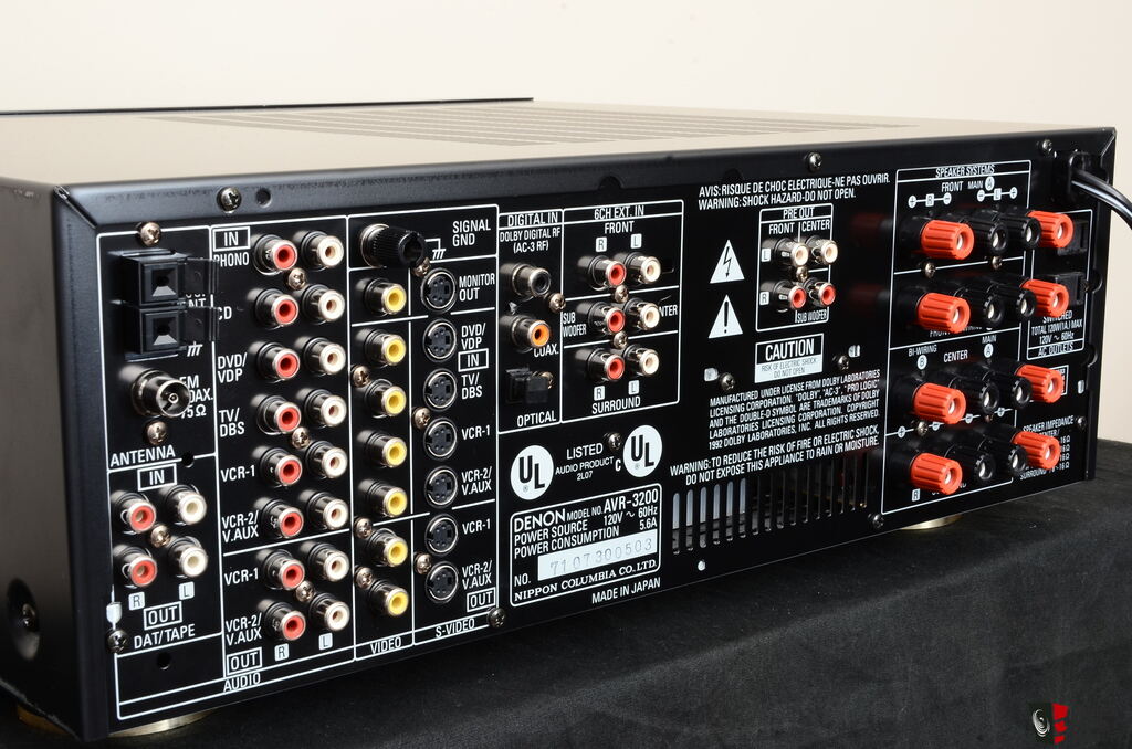 Denon AVR-3200 Surround Sound Receiver Photo #797657 - UK Audio Mart