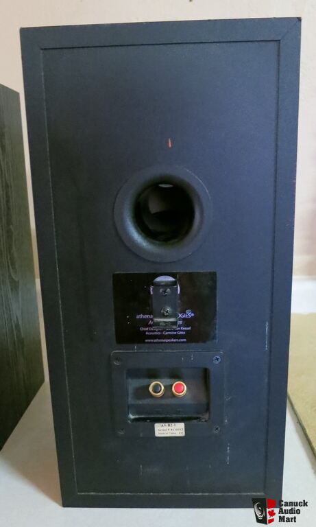 Athena Canadian made Bookshelf Speakers - AS-B2-1. Well made, good ...