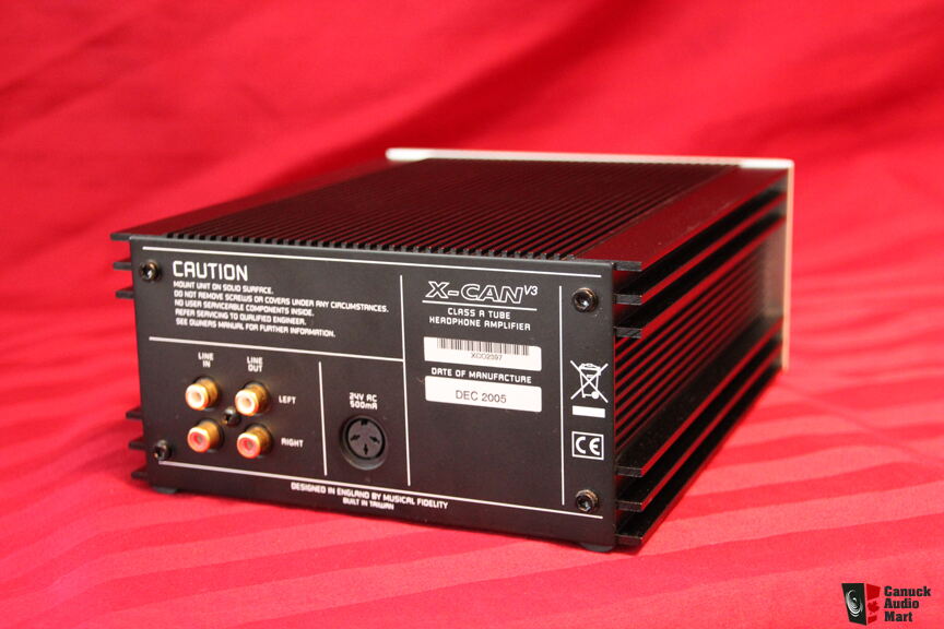 Musical Fidelity X-Can V3 Headphone Amp Photo #802030 - US Audio Mart