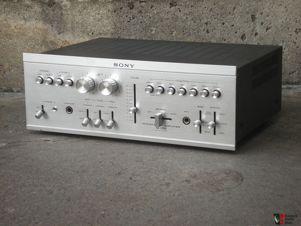 Sony TA-1150 Integrated Amplifier Photo #802388 - US Audio Mart