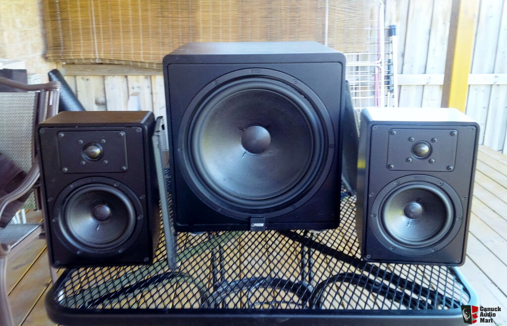 CANTON speakers + subwoofer system. West Germany Photo #803615 - US ...