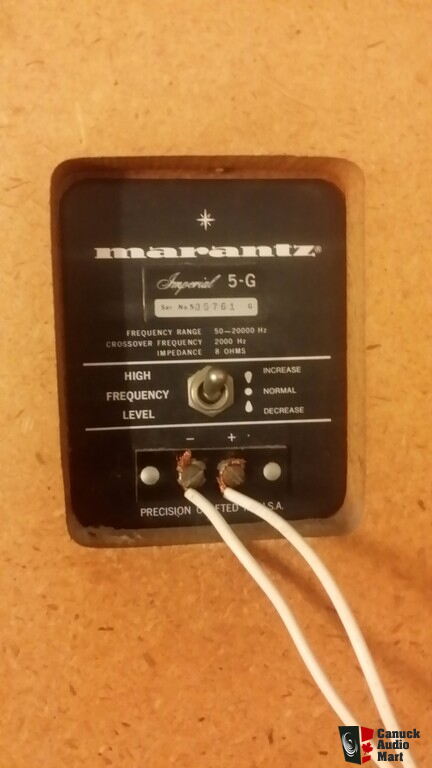 Marantz Imperial 5G BookShelf Speakers in Great Shape Photo #810346 ...