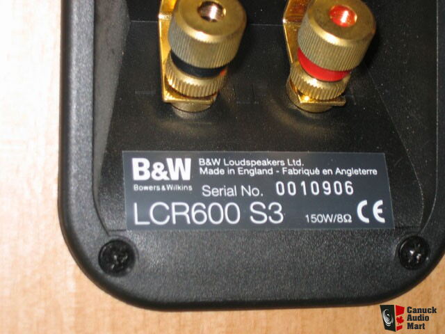 B&W LCR600 S3 Centre Channel Speaker Photo #81197 - US Audio Mart