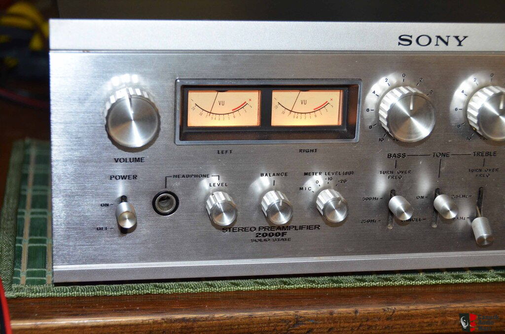Sony TA 2000F Vintage Preamplifier Photo #814351 - Canuck Audio Mart
