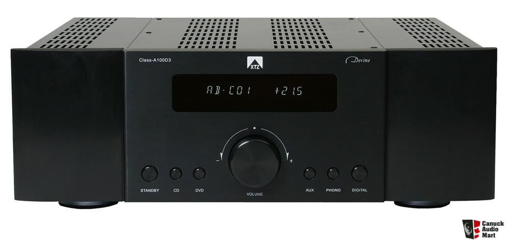 XTZ Sound Class A100D3 Integrated Amplifier/DAC - 50 watts Class A ...