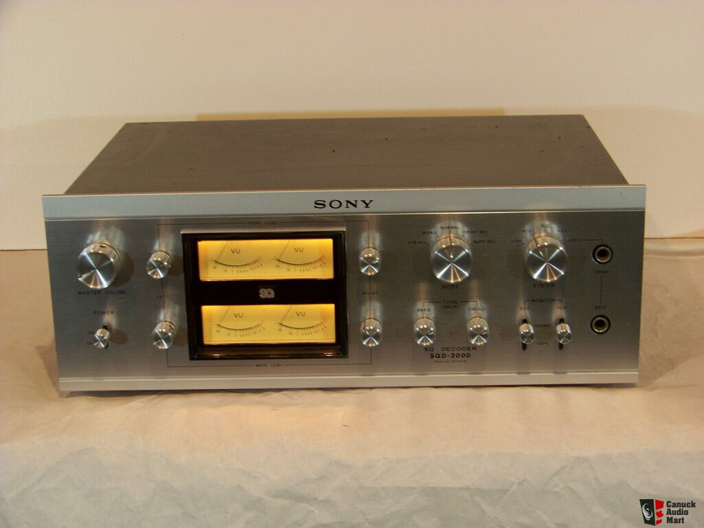 SONY SQD-2000 Quadraphonic Preamp ★★★ Photo #815948 - Canuck Audio Mart