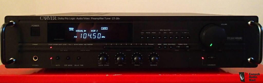 Carver CT-28v A/V Tuner/Preamplifier Surround Sound Photo #816073 - US ...