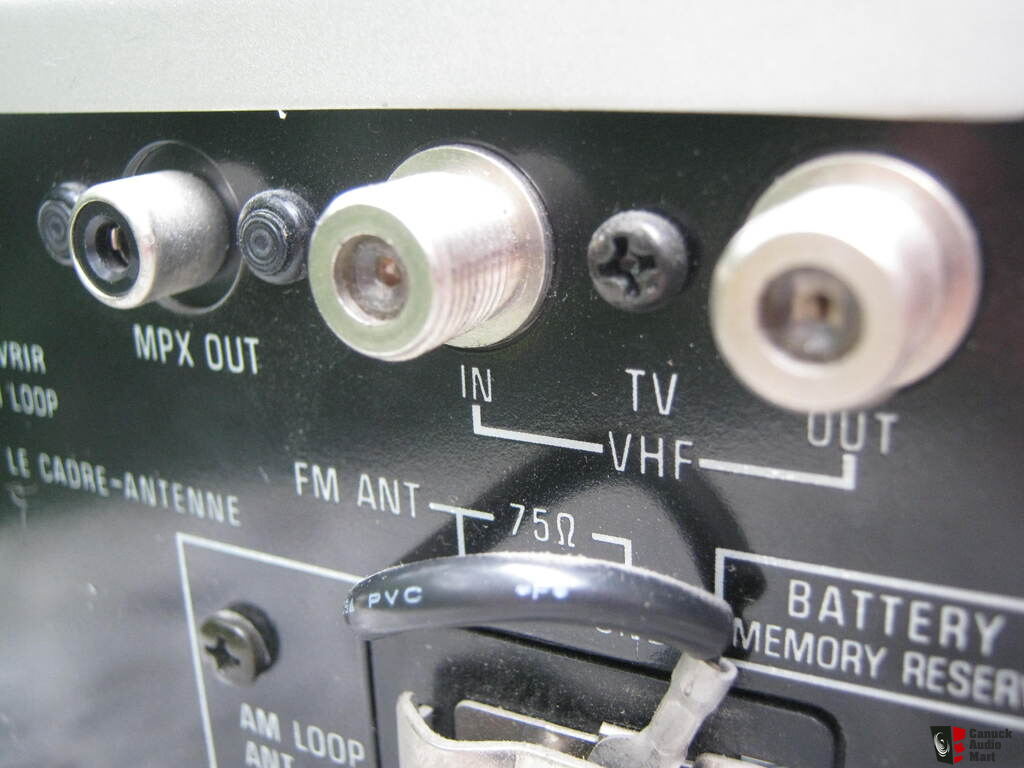 TECHNICS SA-350 TV AM FM Quartz Synthesizer Stereo Receiver Circa 1984 ...