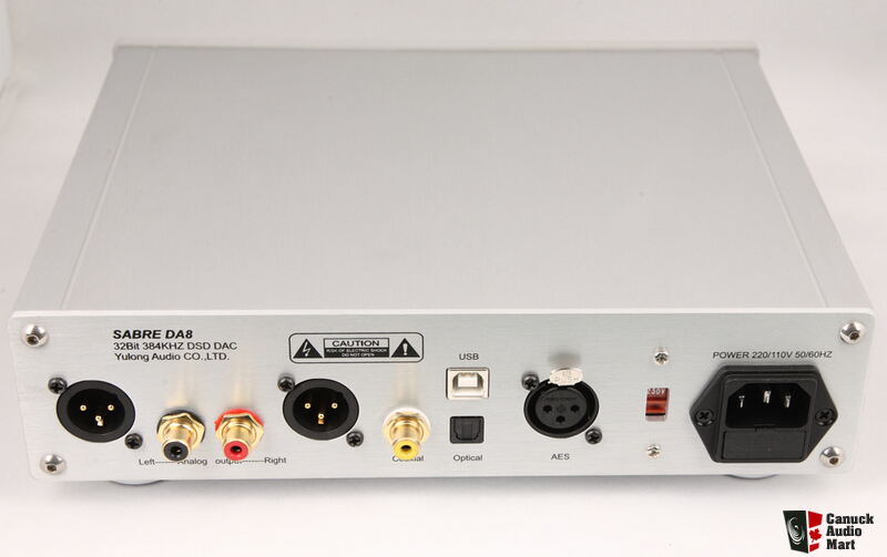 Yulong DA8 Silver dac/Headphone Amp/Variable volume Photo #819172 - UK ...