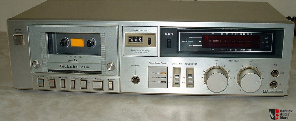 Technics M218 Vintage Cassette Deck For Sale - Canuck Audio Mart