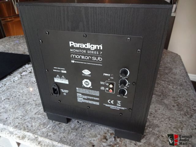 Paradigm Monitor Series 7 - monitor sub 12 - subwoofer Photo #828993 ...