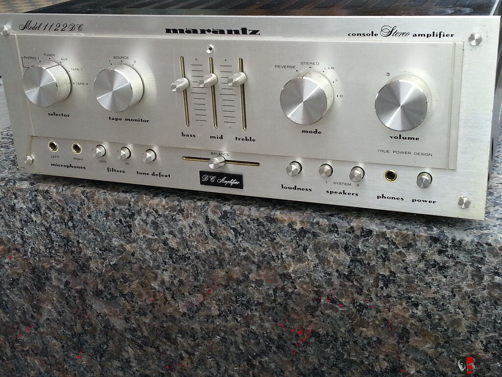 Marantz 1122DC integrated amplifier in VGC Photo #833592 - US Audio Mart