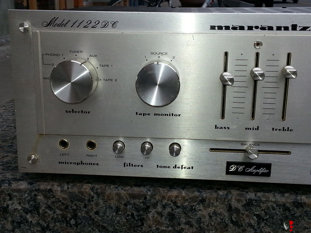 Marantz 1122DC integrated amplifier in VGC Photo #833592 - US Audio Mart