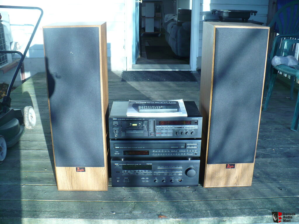 YAMAHA RX-V850 STEREO SYSTEM + SPEAKERS TAKE ME AWAY $100.00 FOR ALL ...