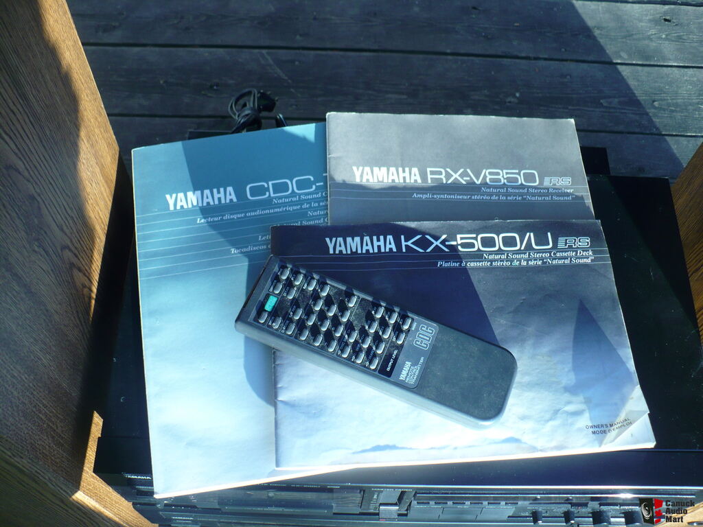 YAMAHA RX-V850 STEREO SYSTEM + SPEAKERS TAKE ME AWAY $100.00 FOR ALL ...